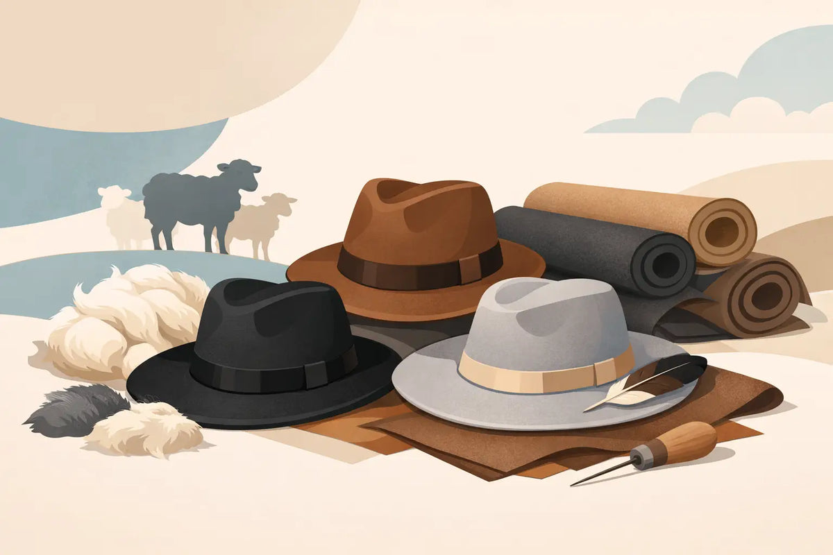 A Guide to Felt Hat Materials | Carlisle Hats
