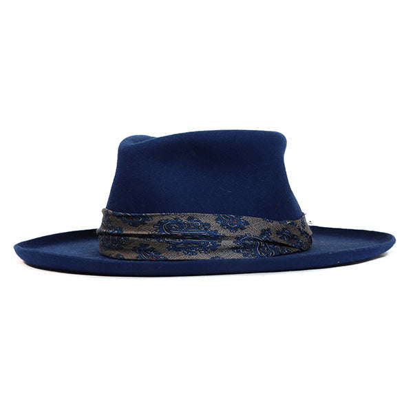 Northcote Blue Fedora – Carlisle Hats